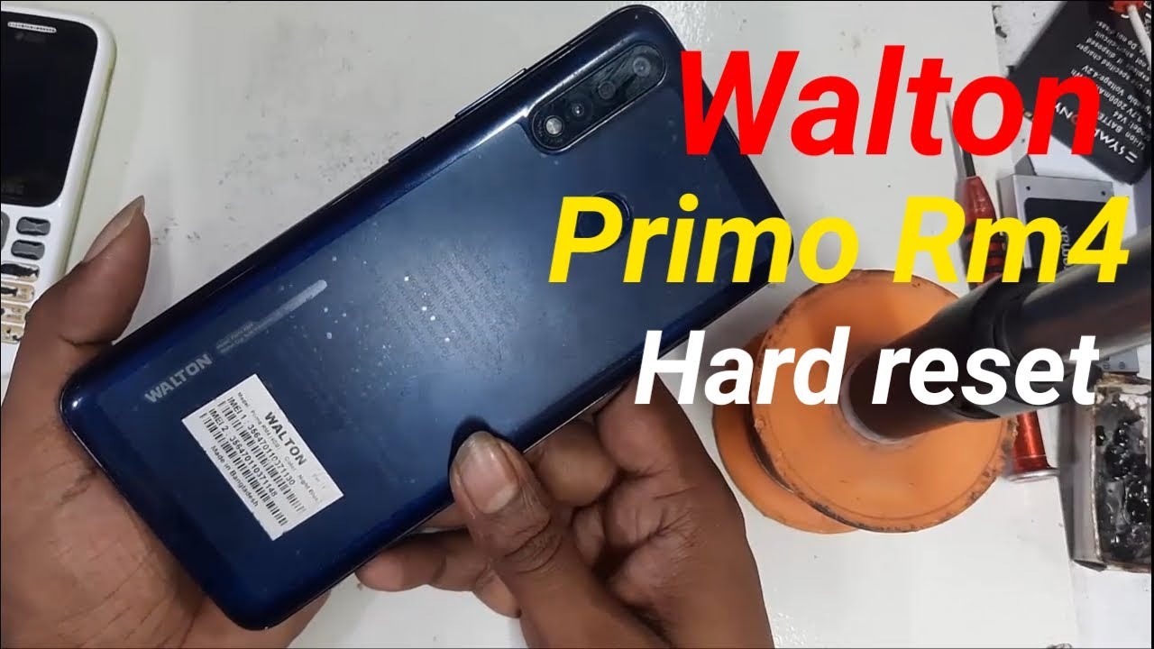 Walton Rm4 Hard Reset pattam lock pin lock remove 100%ok - YouTube