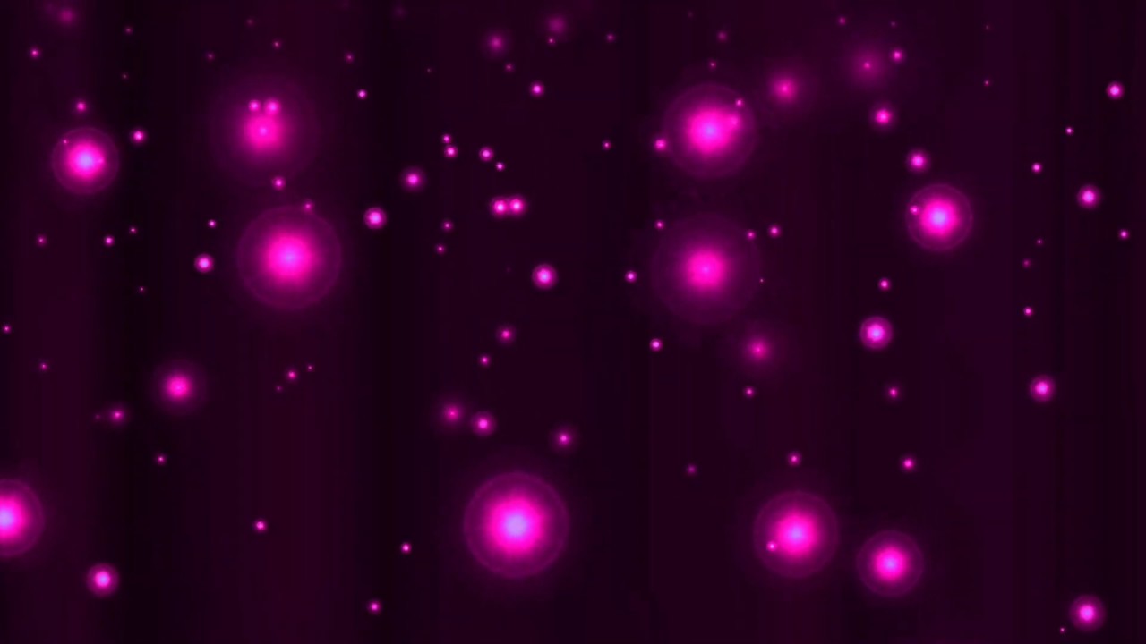 Pink particles dust free HD background - YouTube