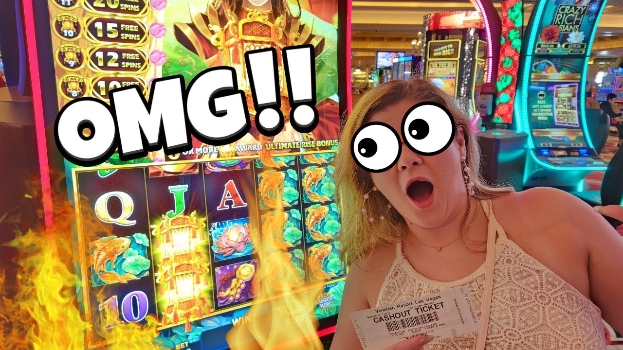 This Slot Machine in Las Vegas Was ON FIRE!! 🔥 - YouTube