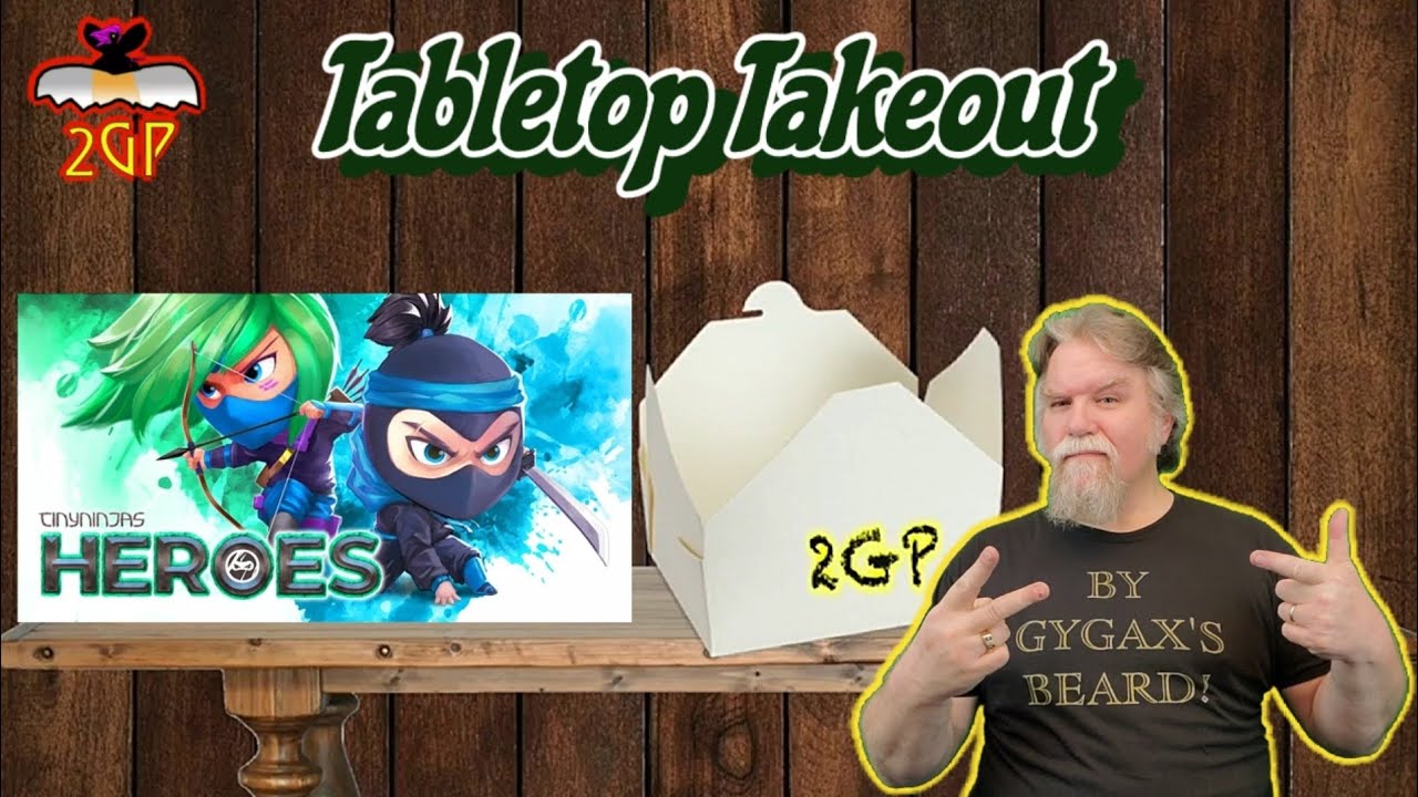 Tabletop Takeout 8/6/24 - Tiny Ninja: Heroes - YouTube