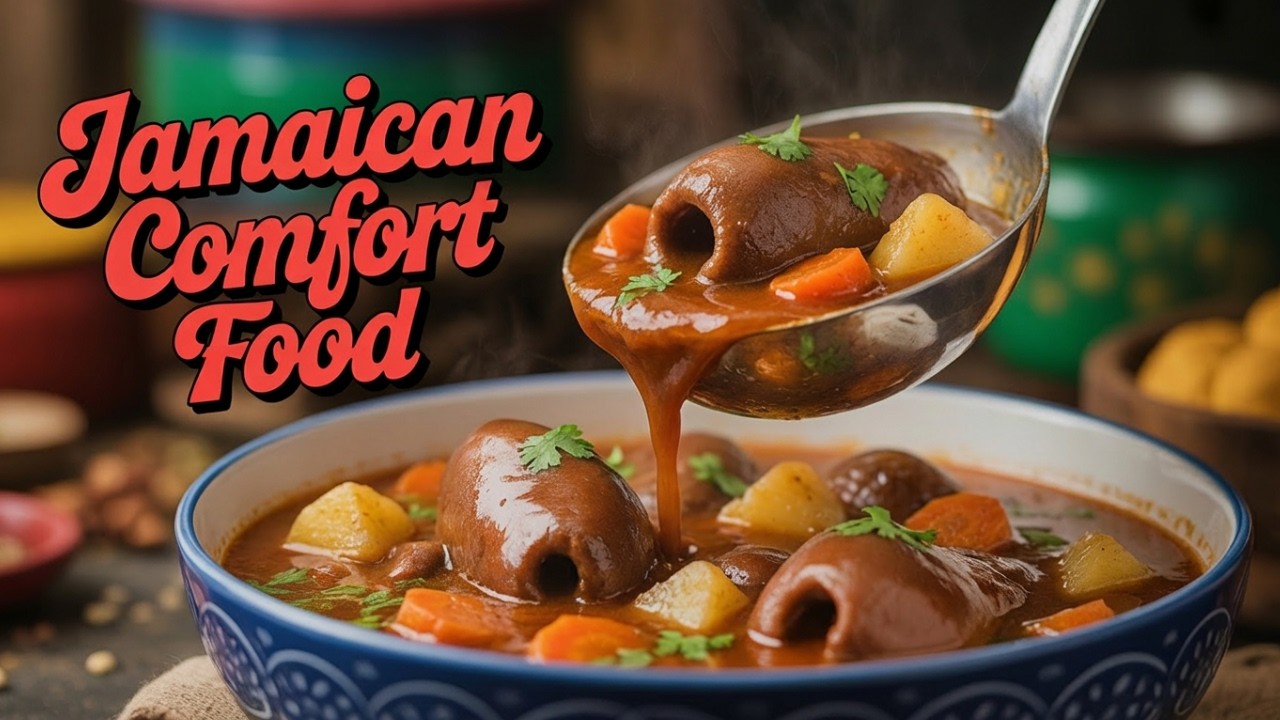 THE BEST JAMAICAN COW FOOT STEW DISH EVER //LIKE NO OTHER RECIPE! - YouTube