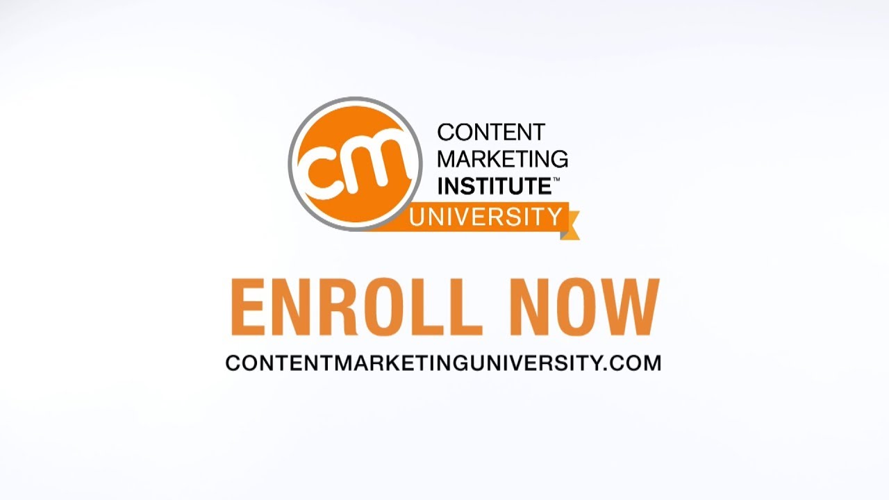 Content Marketing Institute University - Leveling Up Your Content ...