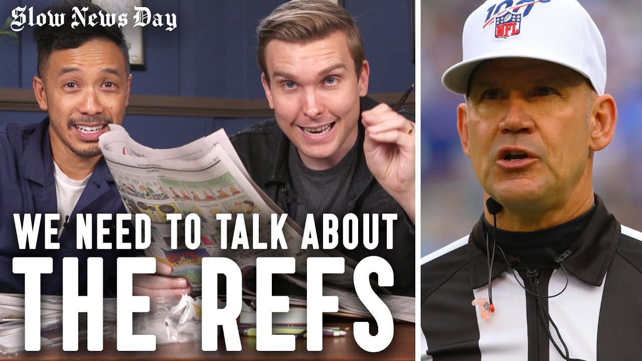The NFL Referees Are As Bad As Ever but It's Not Their Fault | Slow ...