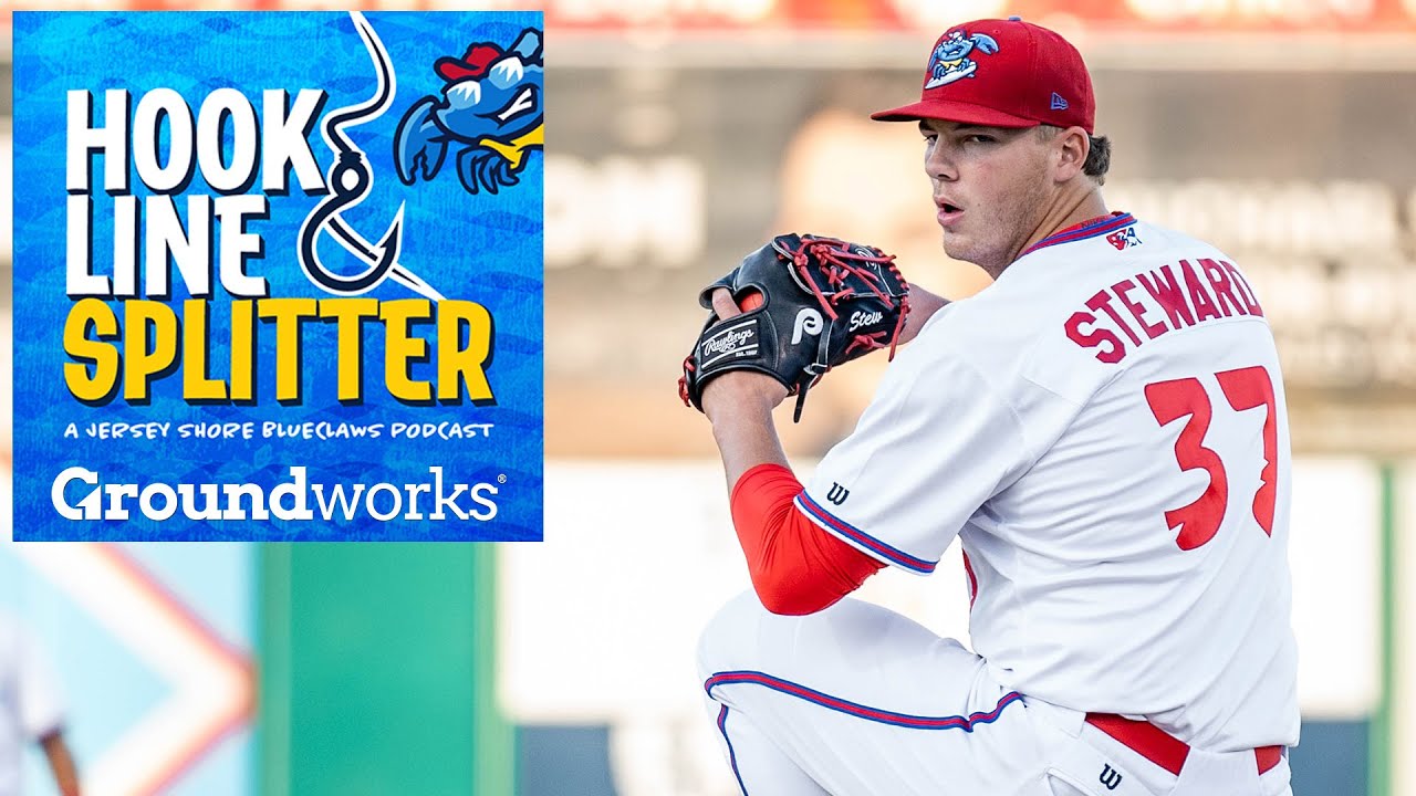 Hook Line & Splitter - Casey Steward Joins From Clearwater 🌴⚾ - YouTube
