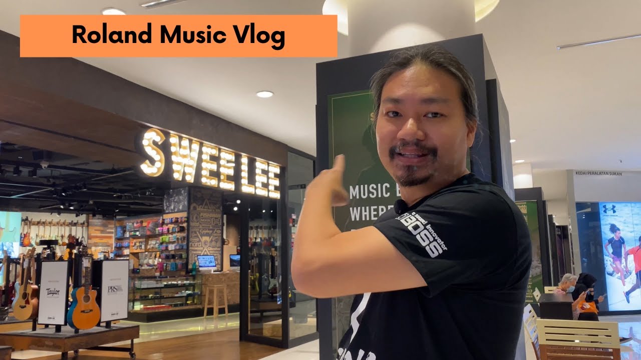 Roland Music Vlog at Swee Lee Lot 10 - YouTube
