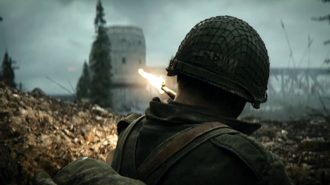 CALL OF DUTY WW2 Gameplay Part 11 - The Rhine (COD World War 2) - YouTube