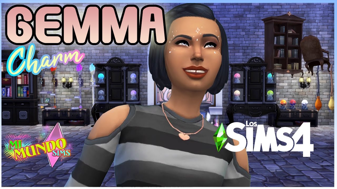 GEMMA CHARM - SIMS 4 CAS [ENGLISH SUBS] - YouTube