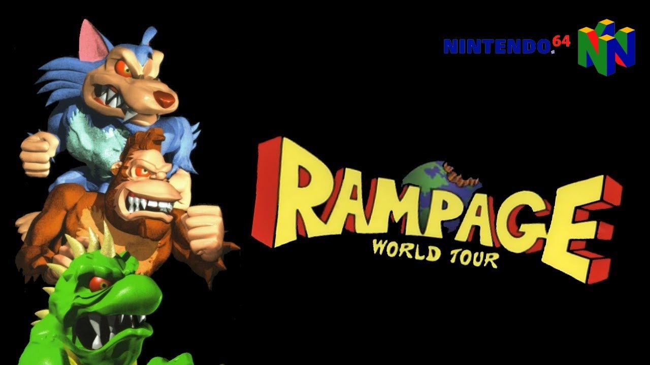 RAMPAGE: WORLD TOUR (1997) N64 GAMEPLAY - YouTube