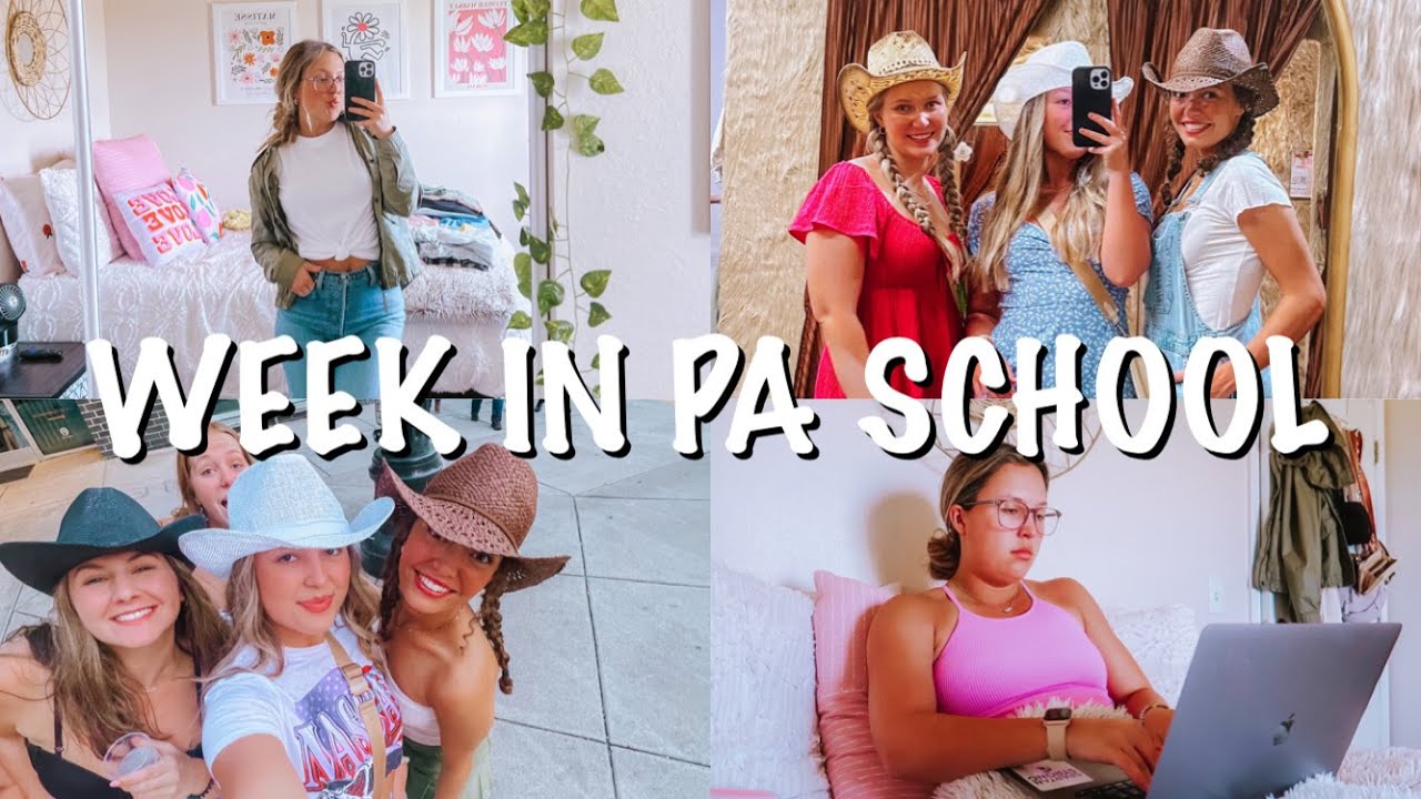 FIRST WEEK OF 4th SEMESTER | PA school updates, my workout schedule ...