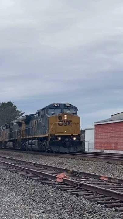 (4/4/25) CSX C733 w/ CSX 7276 Harrisburg Line Detour #train #csx #trainspotting #railfans # ...