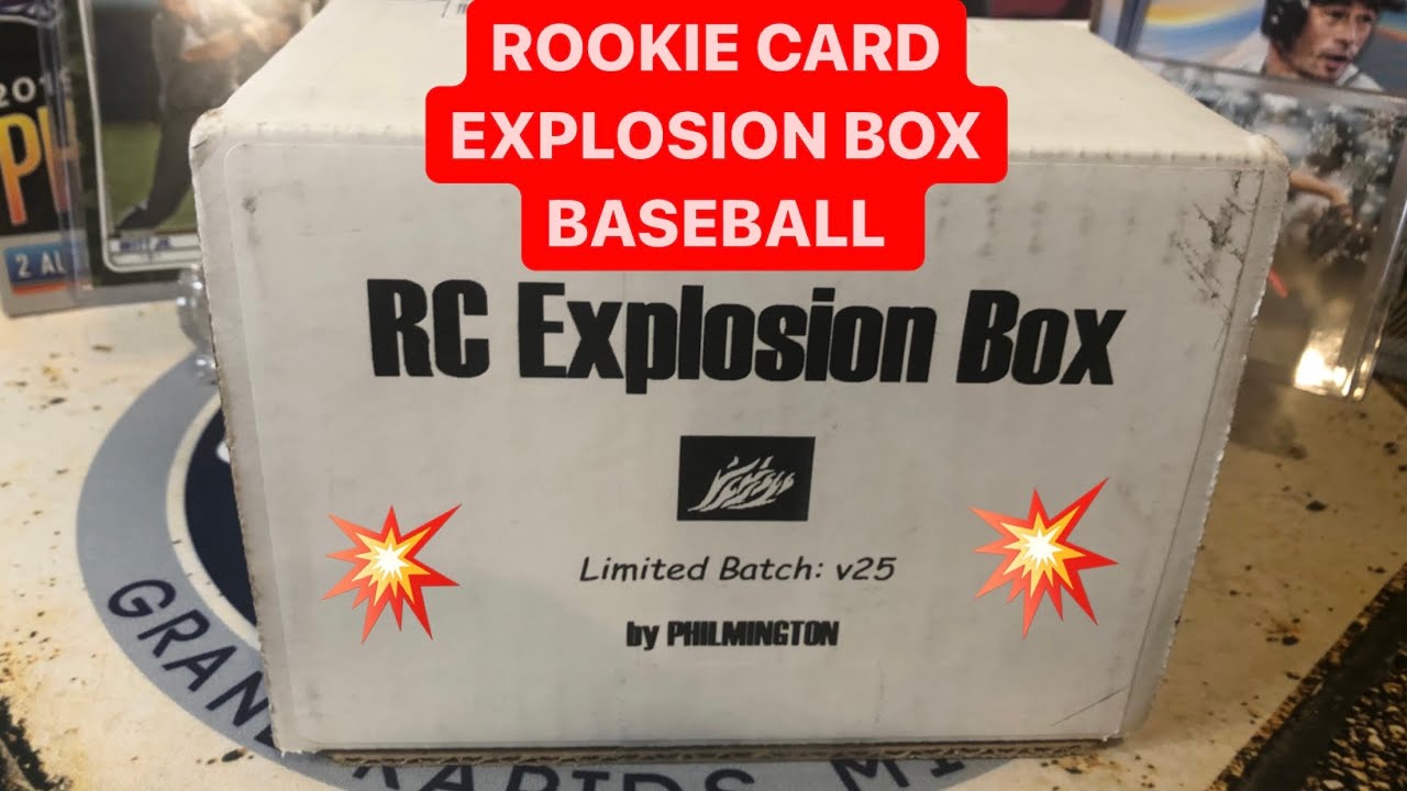 NEW! Rookie Card Explosion Box V25 Baseball ! ** Awesome pack lineup ...