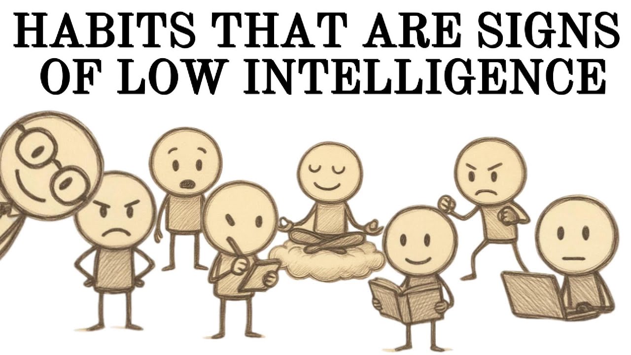 Everyday Habits That Are Actually Signs Of Low Intelligence - YouTube