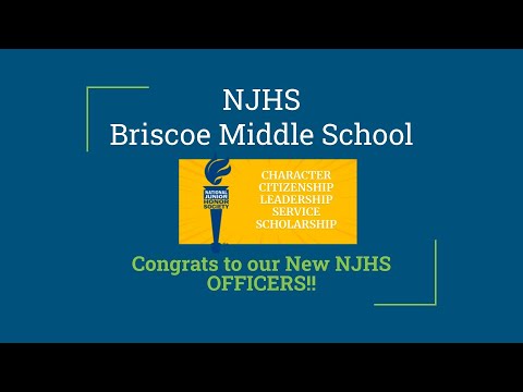NJHS 2024 Officer Announcements! - YouTube