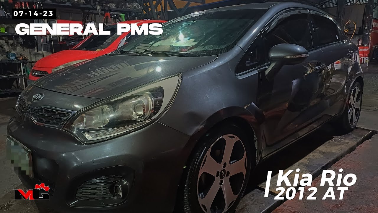 KIA RIO 2012 AT | GENERAL PMS by MG Autoworx - YouTube