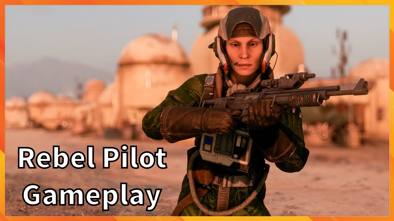 Rebel Pilot Gameplay Star Wars Battlefront 2 - YouTube