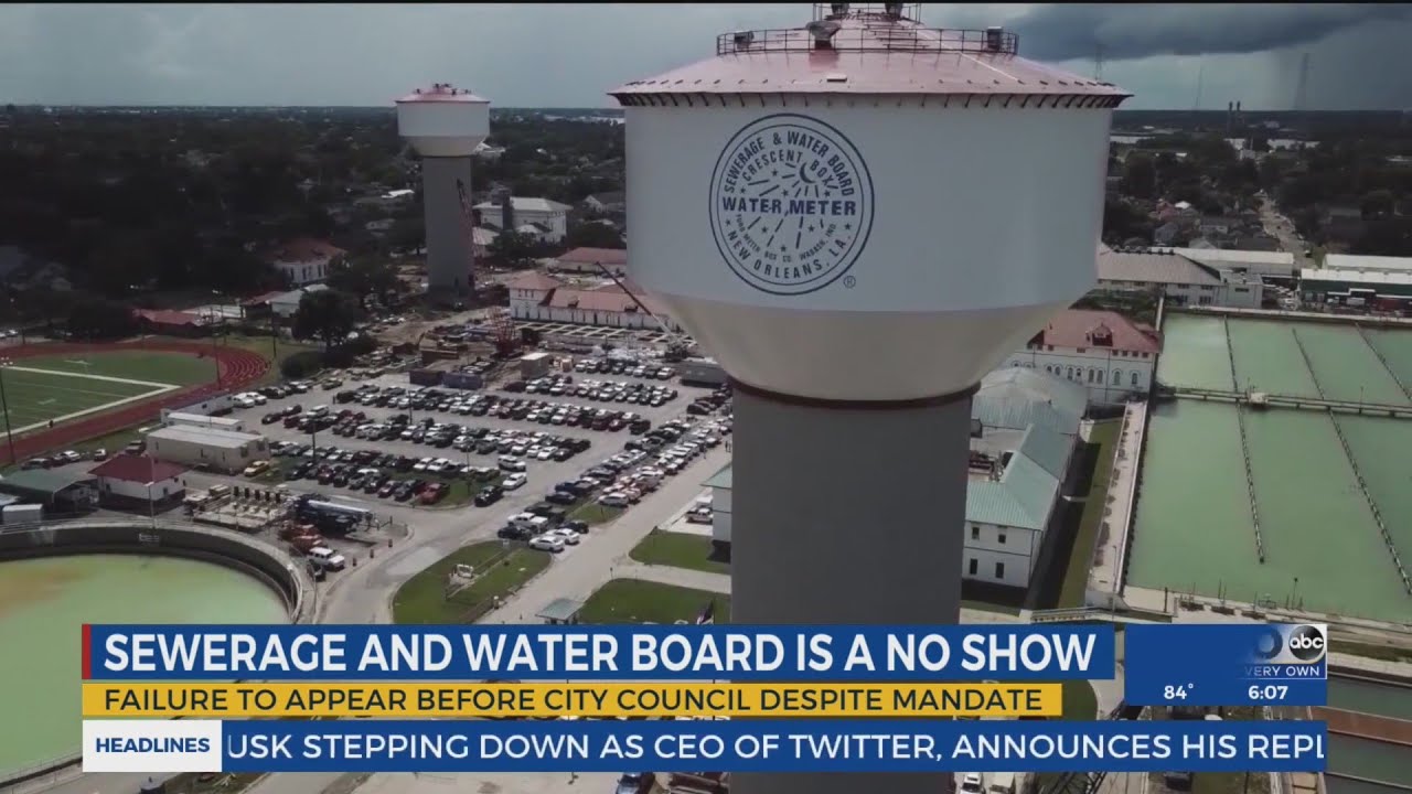 SWBNO leader a no show at Thursday's City Council meeting - YouTube