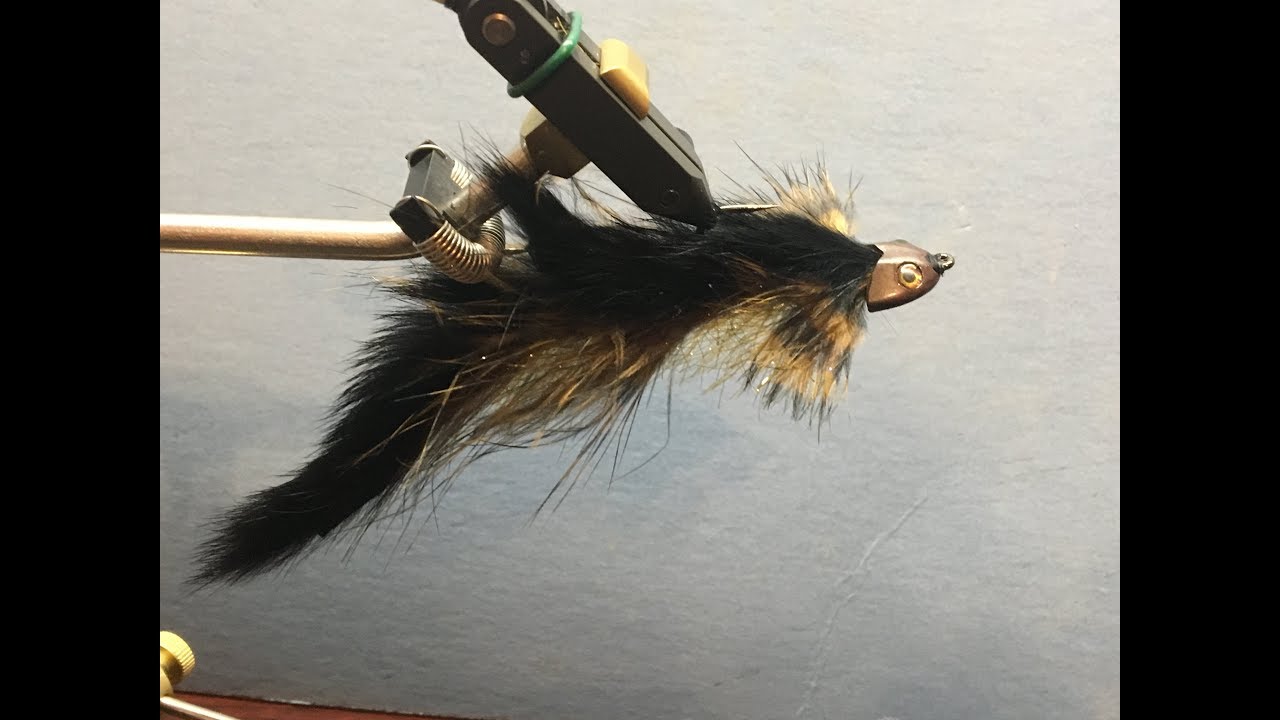 Fly Tying: Varner's Southbound Sculpin - YouTube
