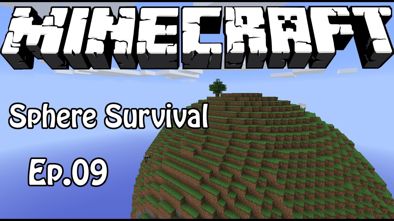 Minecraft - Sphere Survival Ep.09 - Building a Nether Portal - YouTube