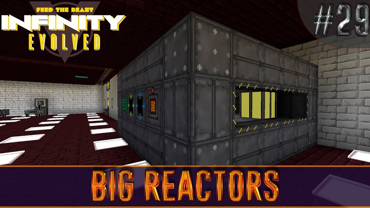 LP Minecraft Infinity Evolved #29 - Big Reactors - YouTube
