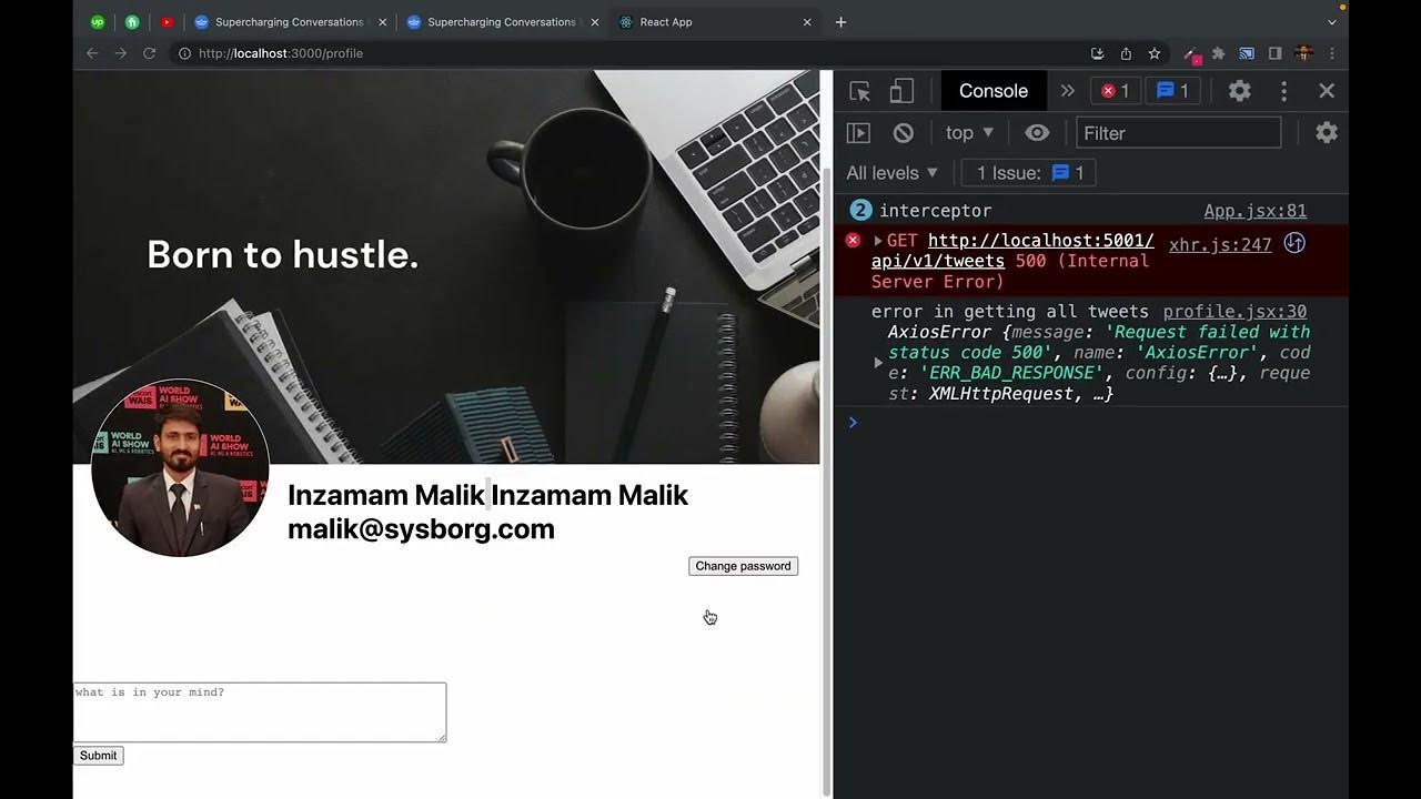 84. Twitter app - adding Change password and forget password feature - part 1 - YouTube
