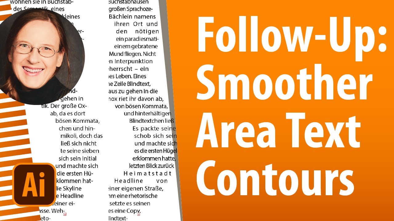 Follow-Up: Adjusting Area Text in Illustrator - YouTube