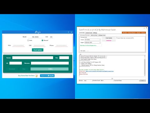 FREE!! Samfirm & Frija || Easily Firmware Samsung Dowload Tool - YouTube