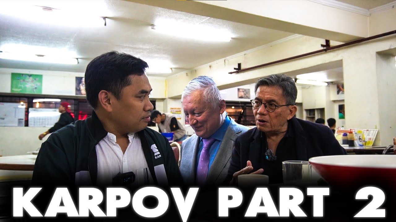 ANG PAG BABALIK NI WORLD CHAMP ANATOLY KARPOV SA BAGUIO! + BEST GAMES NI GM TORRE - YouTube