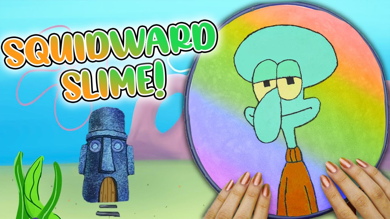 Satisfying ASMR Videos #235 - Squidward Slime - YouTube