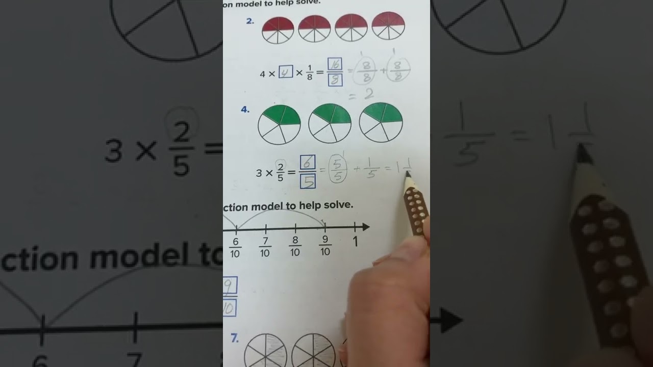 Reveal Math Grade 4 Lesson 11-2 Understand Multiplying a fraction by a ...