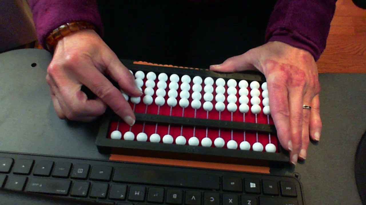 Cranmer Abacus lesson counting to 19-next in series - YouTube