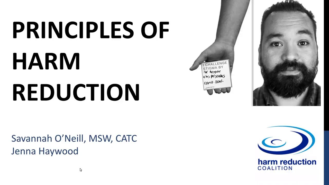 Principles of Harm Reduction - YouTube