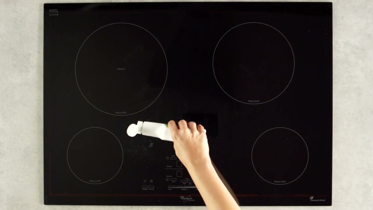 How to Clean a Smooth Top Cooktop and Griddle - YouTube