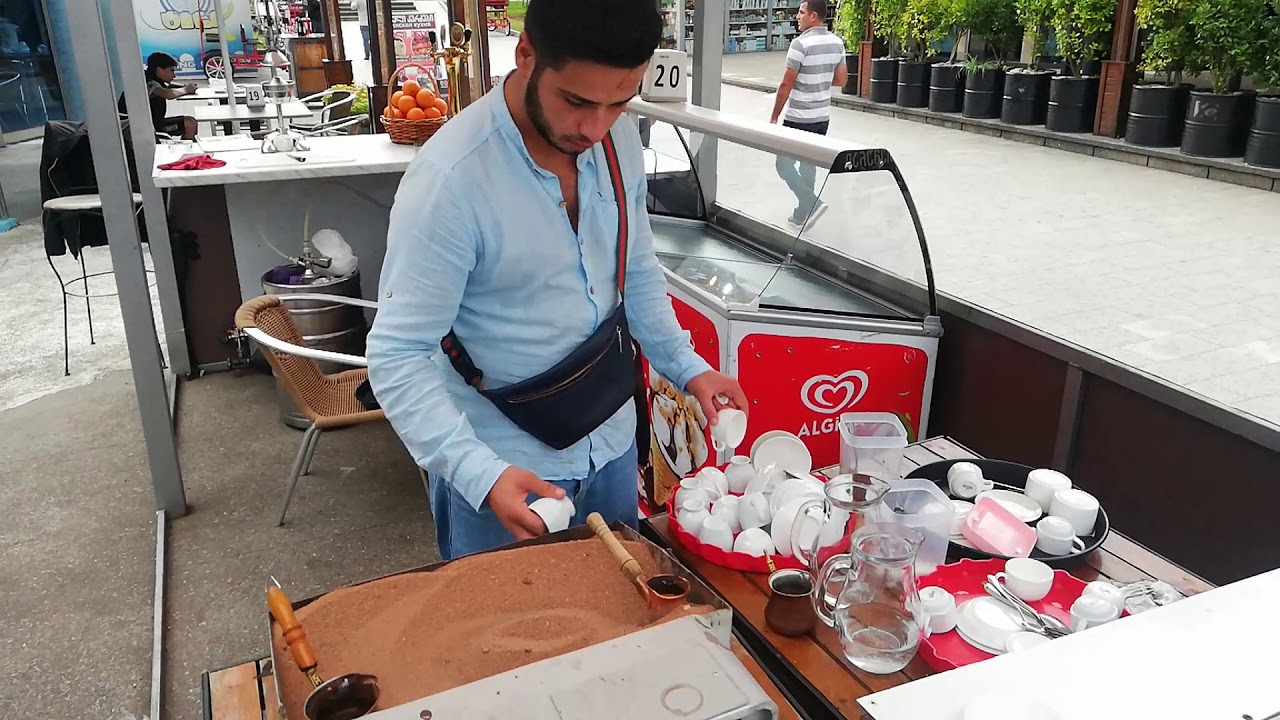 Georgian coffee in the making - YouTube