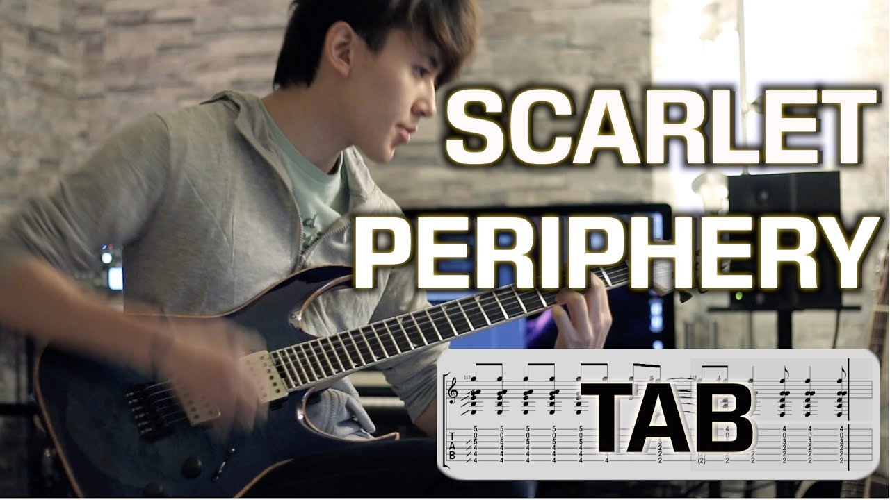 Periphery - Scarlet Guitar Cover TAB - YouTube