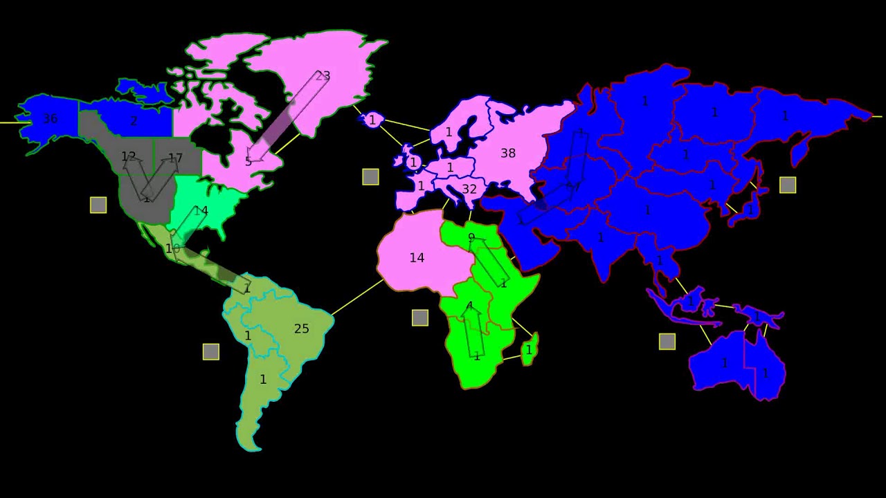 Warzone game: Risk - YouTube