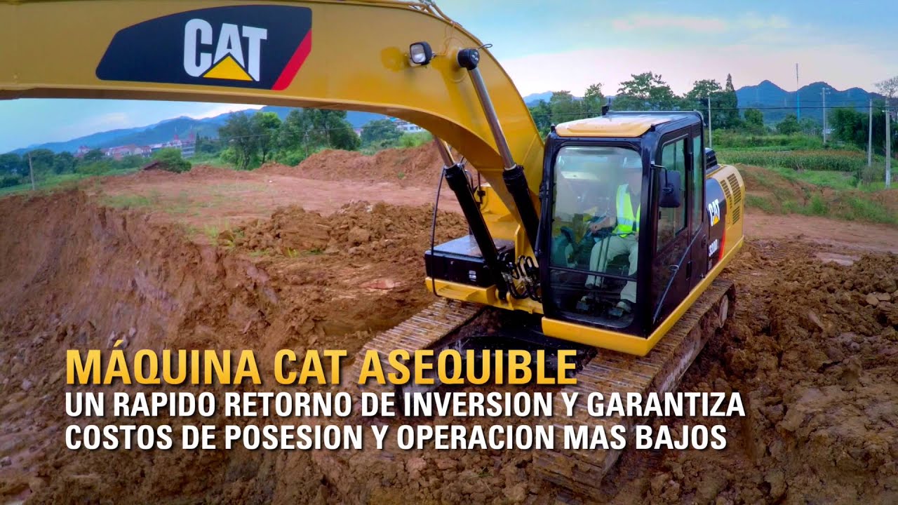Presentación de la Excavadora Hidráulica Cat®320D2 GC Tier 3 - YouTube