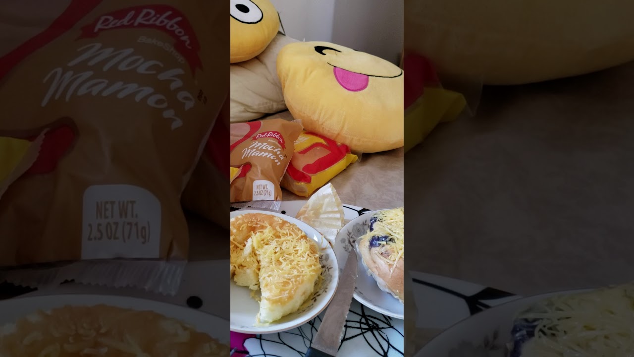 Red ribbon mamon 5 pcs - YouTube