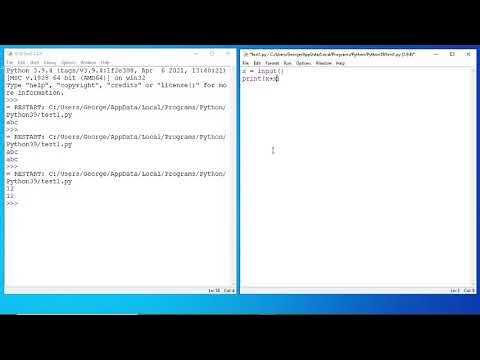 06. Είσοδος δεδομένων από χρήστη / Python user input console - YouTube