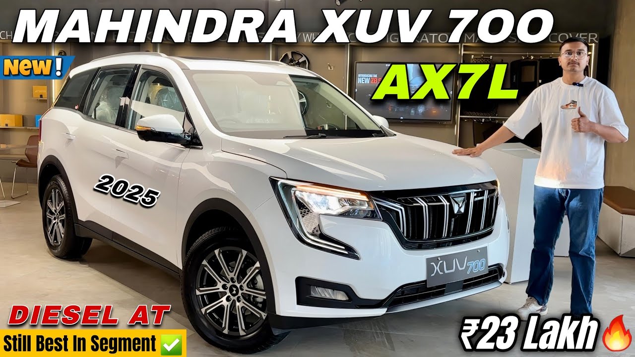 2025 New Mahindra XUV 7OO AX7L AT Detailed Review | XUV 7OO AX7L Top ...