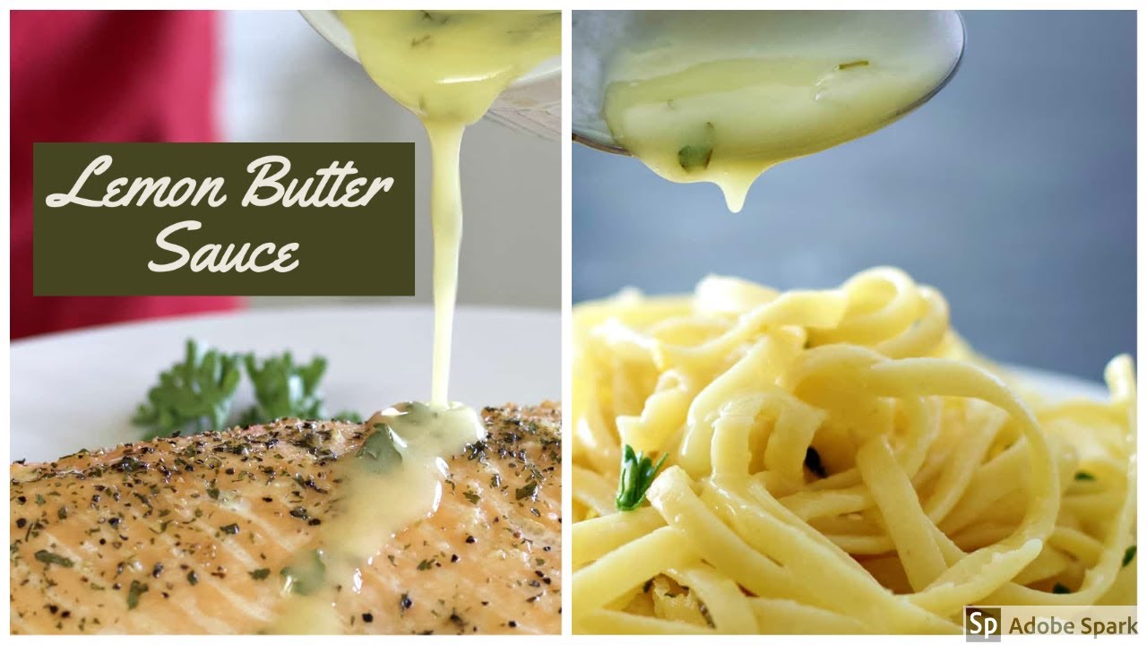 How to make a Lemon Butter Sauce - YouTube