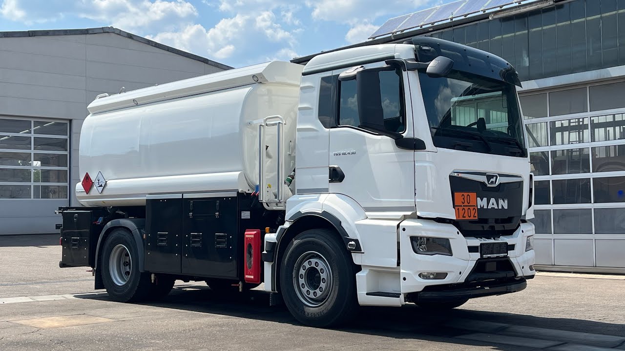MAN TGS 18.430 Tankfahrzeug | Esterer Tankaufbau | Heizöl Diesel AdBlue ...
