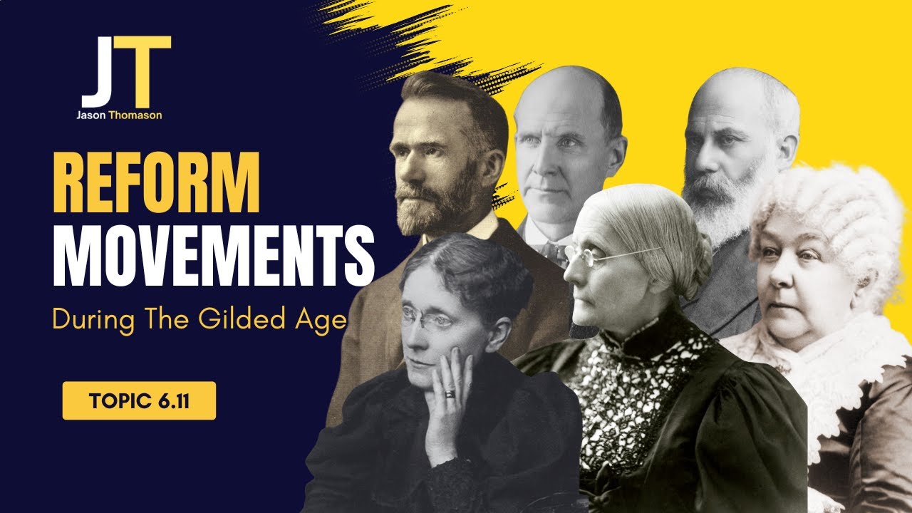 Reform Movements During the Gilded Age - YouTube