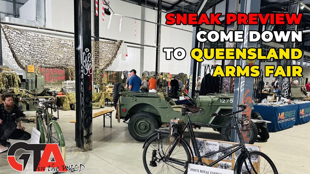 Queensland Arms Fair This Weekend – Behind the Scenes & More Firearms ...