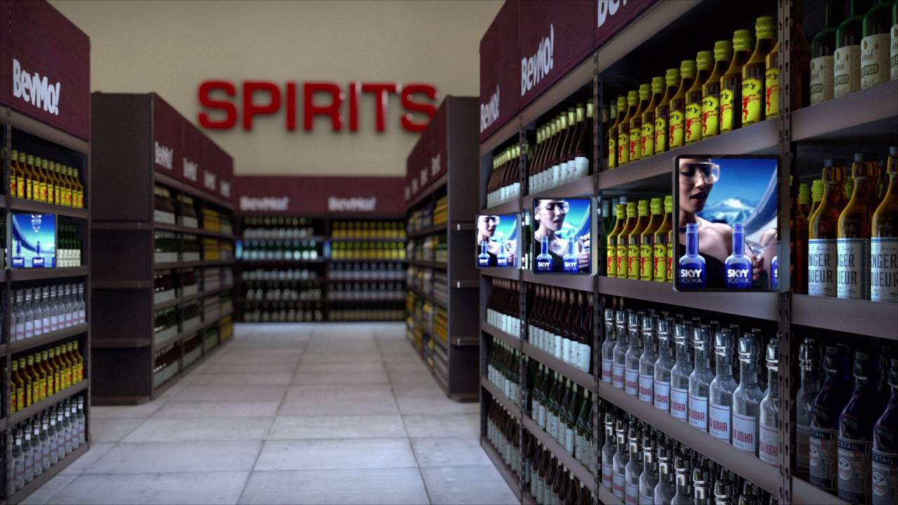 BevMo! Digital Display v2 - YouTube
