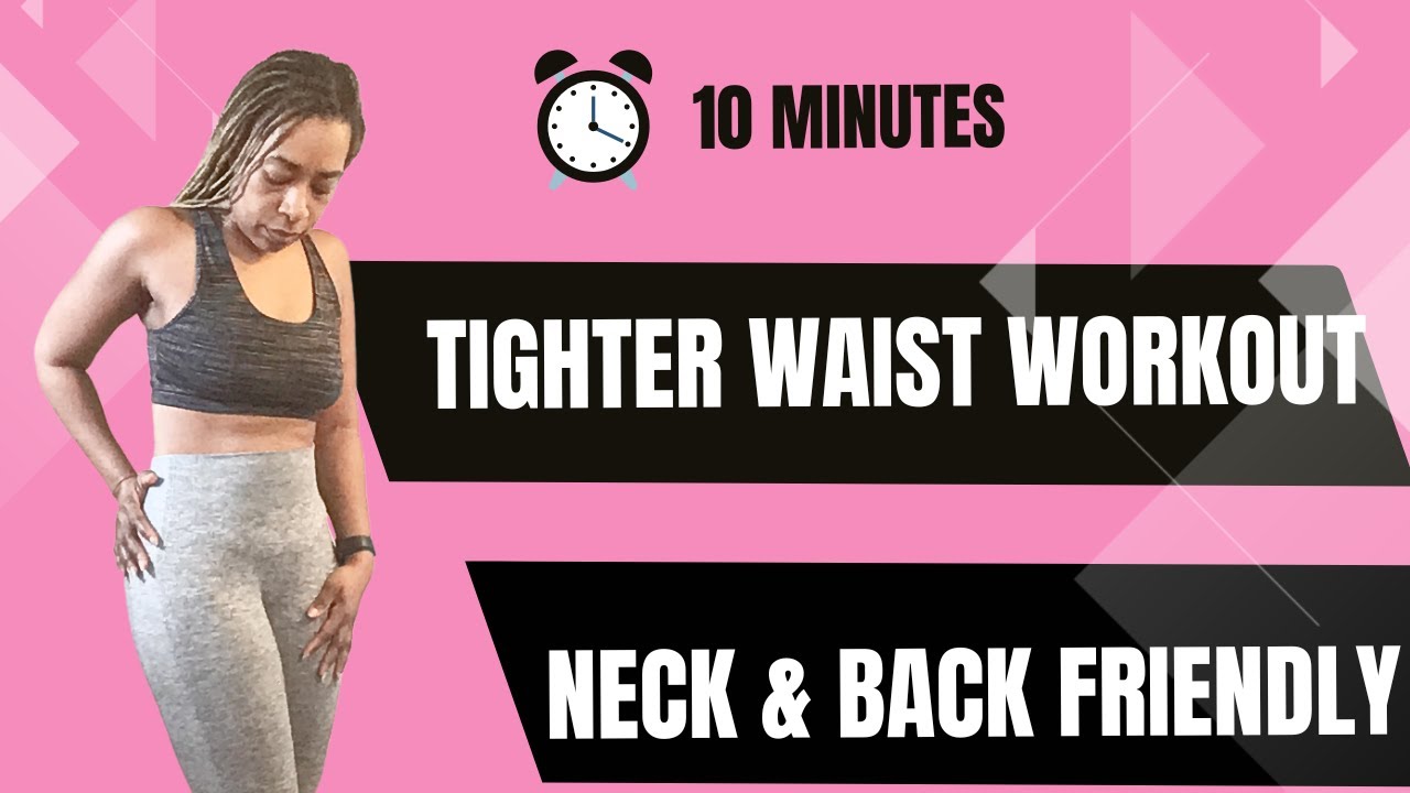 10 Minute Tighter Waist Workout | Love Handle Workout | Tiny Waist ...