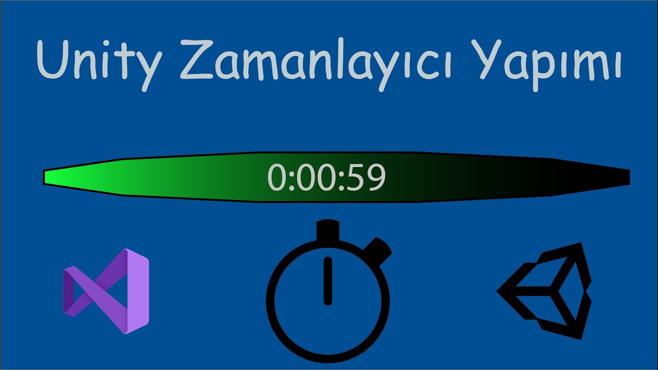 Unity Zamanlayıcı Timer Yapımı Unity Tutorial Serisi Youtube