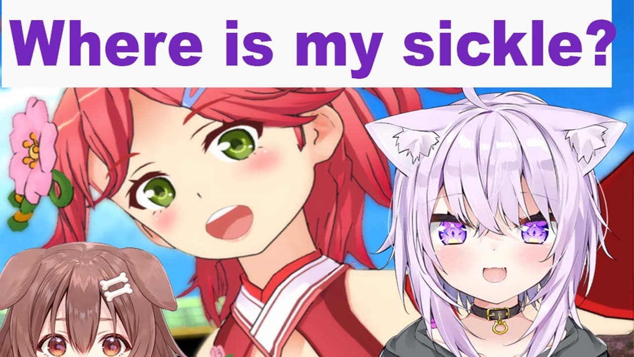 Okayu & Sakura Miko and Korone lost in the snow.【Project Winter】 - YouTube