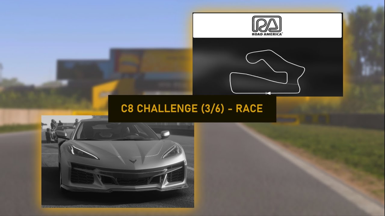 ALL IN SMOKE AFTER C8 [ ROAD AMERICA 3of6 ] × FORZA MOTORSPORT 2023 × ...