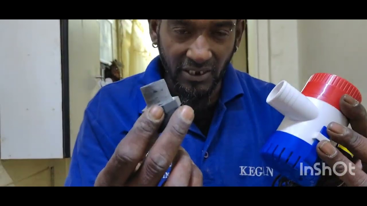 Live bait pump is now complete nd ready for use - YouTube