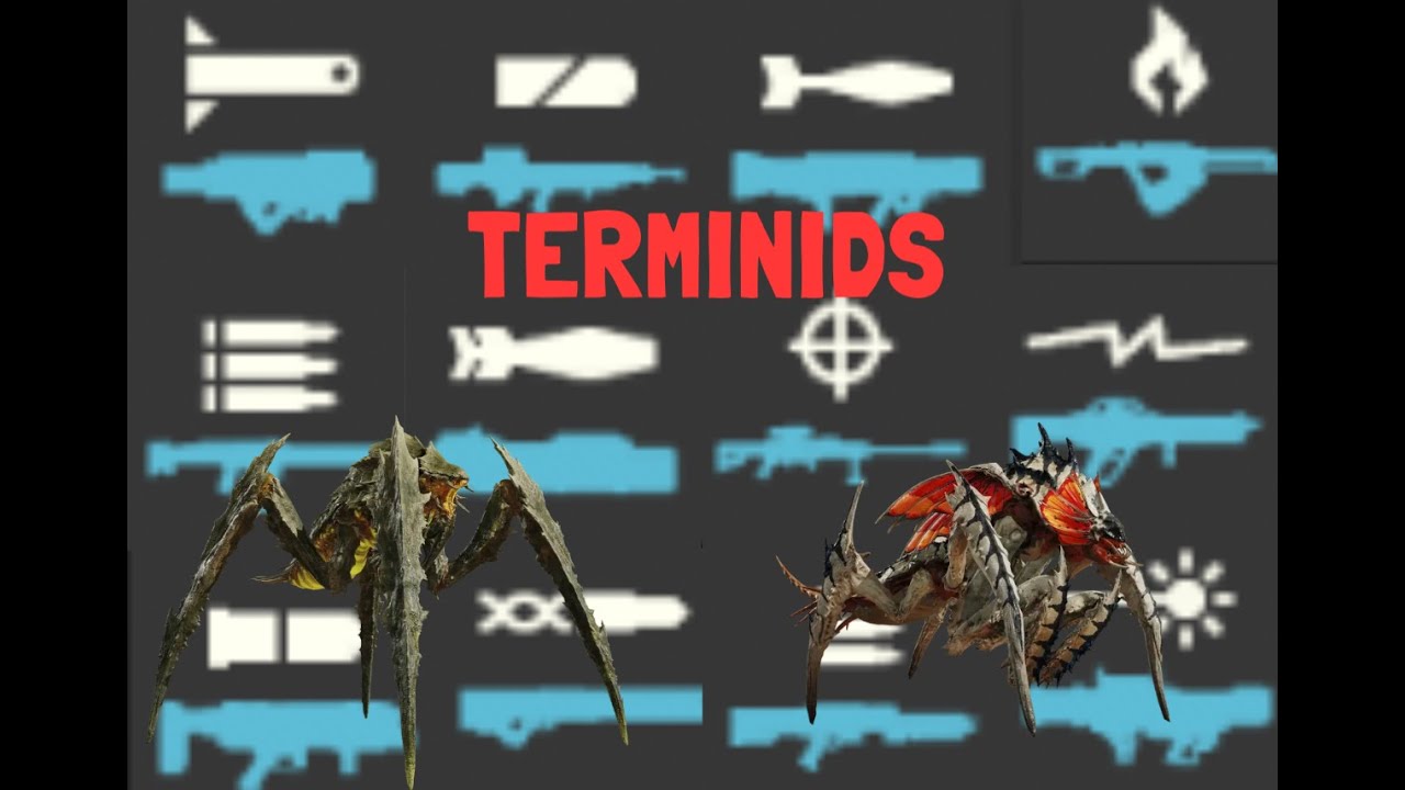 HELL DIVERS 2, GUN STRATAGEMS/ SUPPORT WEAPON TEIRLIST FOR TERMINIDS - YouTube